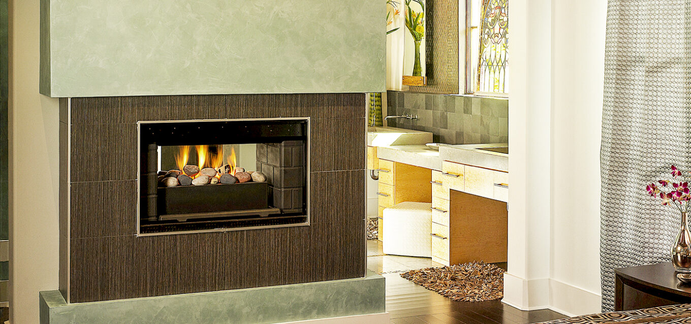 Gas Stone by European Home | Fire Media | Vent Free