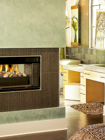 Gas Stone by European Home | Fire Media | Vent Free
